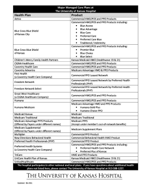 Fillable Online Commercial HMO/POS and PPO Products Fax Email Print ...