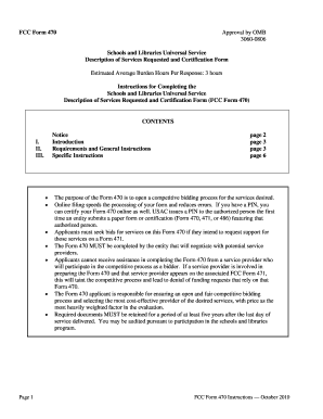Fillable Online images pcmac FCC Form 470 Approval by OMB 3060-0806 ...