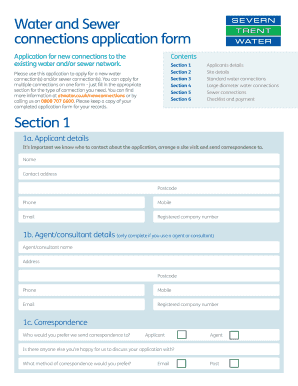 Fillable Online connections application form Fax Email Print - pdfFiller