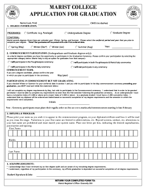 Fillable Online DEGREE INFORMATION: Fax Email Print - pdfFiller