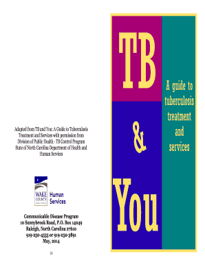 Fillable Online Adapted from TB and You: A Guide to Tuberculosis Fax ...