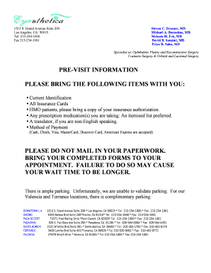 Fillable Online PATIENT INFORMATION FORM-.doc Fax Email Print - pdfFiller