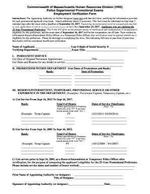 Fillable Online Civil Service Forms - Mass.gov Fax Email Print - pdfFiller