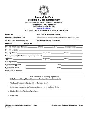 Fillable Online Building & Code Enforcement Fax Email Print - pdfFiller