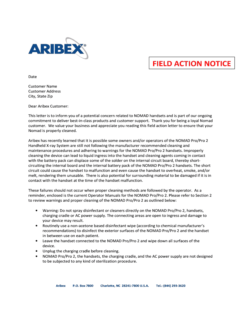 Fillable Online Blank Customer Letter Fax Email Print - pdfFiller