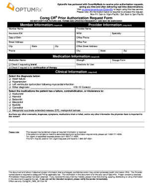 Fillable Online OptumRx has partnered with CoverMyMeds to receive prior ...