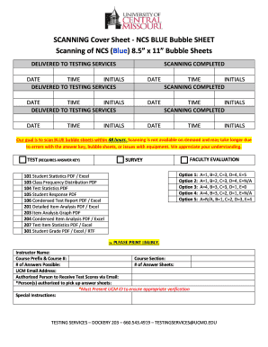 Fillable Online Scanning of NCS (Blue) 8 Fax Email Print - pdfFiller