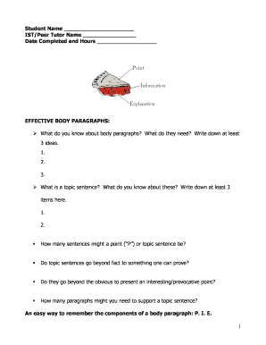 Fillable Online Paragraphs DL V2.doc Fax Email Print - pdfFiller