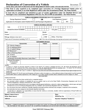 Fillable Online NOTE: DECLARATION TO REVENUE IS NOT REQUIRED IN MOST ...