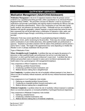 Fillable Online Medication Management (Adult/Child/Adolescent) Fax ...