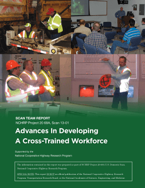 Fillable Online onlinepubs trb SCAN TEAM REPORT Fax Email Print - pdfFiller