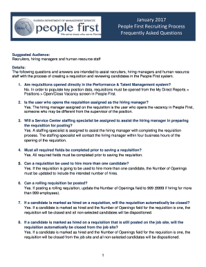 Fillable Online People First Recruiting Process Fax Email Print - pdfFiller