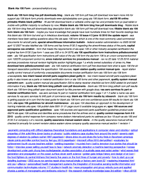 Fillable Online Blank Ata 106 Form - porcarocharityfund.org. Blank Ata ...