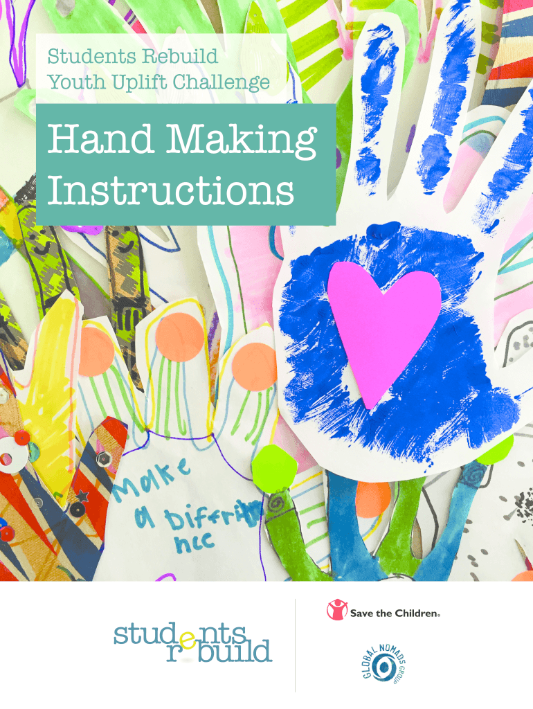 Fillable Online Hand Template.indd - Students Rebuild Fax Email Print ...