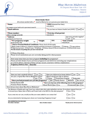 Fillable Online All sections marked with a * must be filled in for us ...