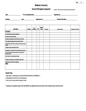 Fillable Online JOINT HEALTH AND SAFETY COMMITTEES Fax Email Print ...