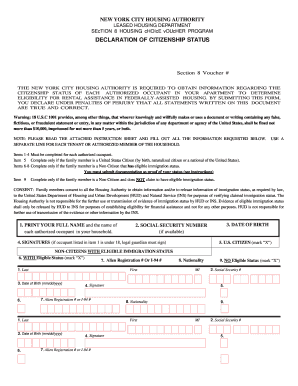 Fillable Online selfserve nycha Section 8 Voucher # Fax Email Print ...
