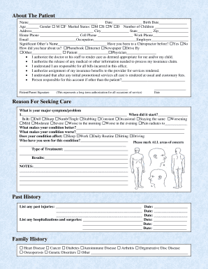 Fillable Online Date Birth Date Fax Email Print - pdfFiller