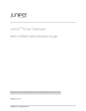 Fillable Online Junos Pulse Gateway Fax Email Print - pdfFiller