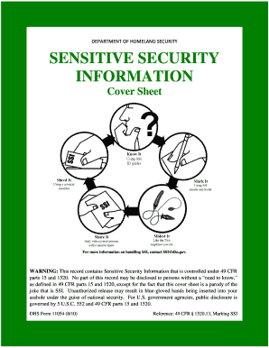 Fillable Online SENSITIVE SECURITY Fax Email Print - pdfFiller