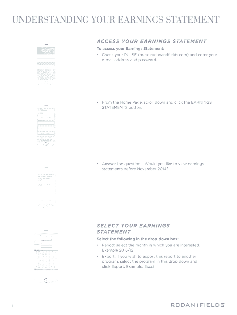 Fillable Online UNDERSTANDING YOUR EARNINGS STATEMENT Fax Email Print ...