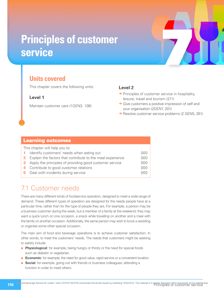 Fillable Online Principles of customer Fax Email Print - pdfFiller