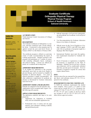 Fillable Online Orthopedic Physical Therapy Fax Email Print - pdfFiller