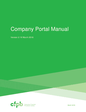 Fillable Online Company Portal Manual Fax Email Print - pdfFiller
