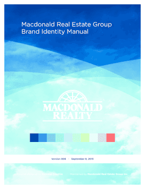 Fillable Online Macdonald Real Estate Group Brand Identity Manual - S3 ...