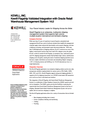 Fillable Online KEWILL, INC Fax Email Print - pdfFiller