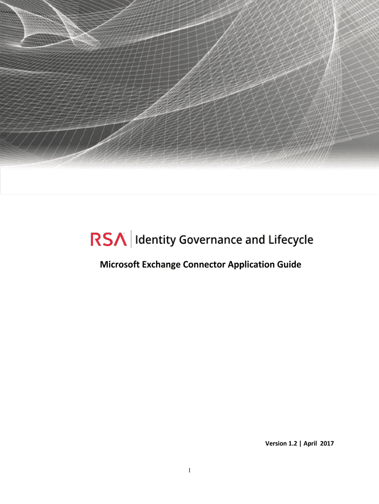 Fillable Online RSA Identity Governance and Lifecycle Microsoft ...
