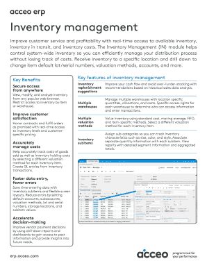 Fillable Online Improve customer service and profitability with real ...