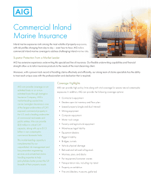 Fillable Online Commercial Inland Fax Email Print - pdfFiller