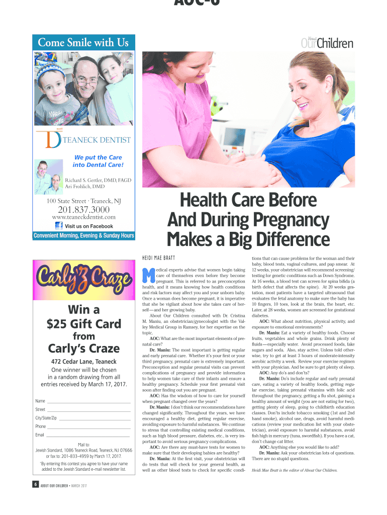 Fillable Online About Our Children - Valley Medical Group Fax Email ...