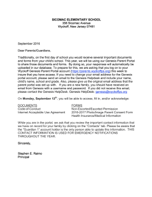 Fillable Online First day forms letter.docx Fax Email Print - pdfFiller