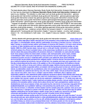 Glencoe Geometry Pdf - Fill Online, Printable, Fillable, Blank | pdfFiller