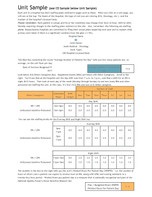 Fillable Online Unit Sample Fax Email Print - pdfFiller