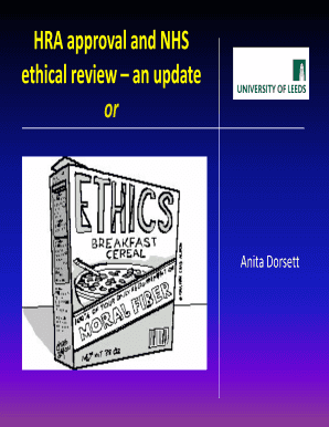 Fillable Online HRA approval and NHS Fax Email Print - pdfFiller