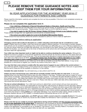 Fillable Online PLEASE REMOVE THESE GUIDANCE NOTES AND Fax Email Print ...