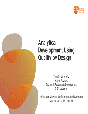 Fillable Online GSK PowerPoint template Fax Email Print - pdfFiller