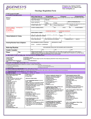 Fillable Online Oncology Requisition Form - gdilabs.com Fax Email Print ...