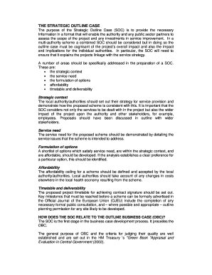 Case Formulation Outline