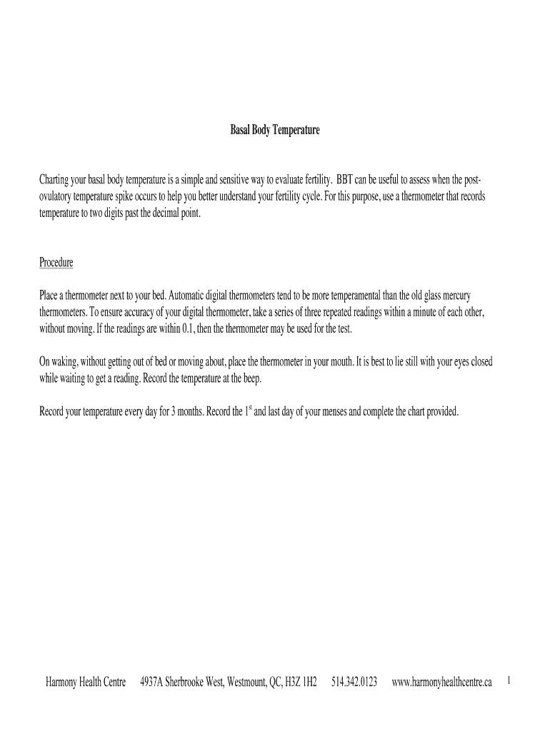 Fillable Online BBT Chart - Fertility.docx Fax Email Print - pdfFiller