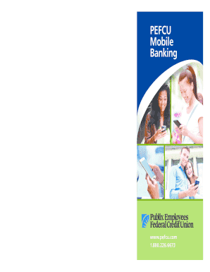 Pefcu Mobile Banking - Fill Online, Printable, Fillable, Blank | pdfFiller