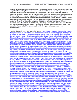 Fillable Online army slrrt fillable Fax Email Print - pdfFiller