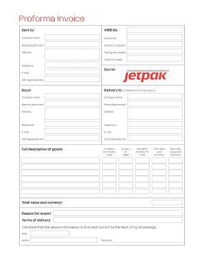 Fillable Online AWB No Fax Email Print - pdfFiller