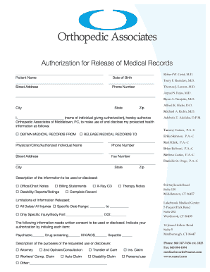 Fillable Online Patient Record Form R4 Fax Email Print - pdfFiller