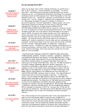 Fillable Online Ky tax exempt form 2017 - csxp.cfhmtm.com Fax Email ...