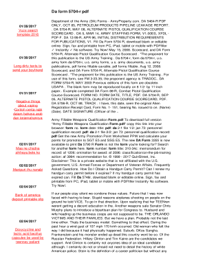 Da 5704 - Fill Online, Printable, Fillable, Blank | pdfFiller