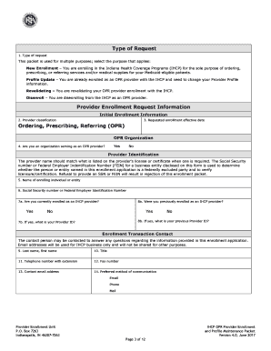 Fillable Online IHCP Ordering, Prescribing, Referring Provider ...